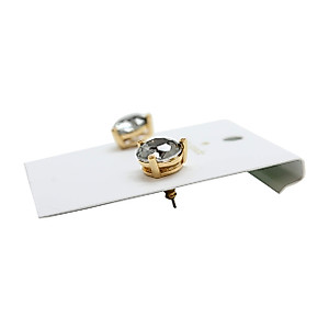 Kate Spade New York Rise and Shine Stud Earrings Black/Diamond