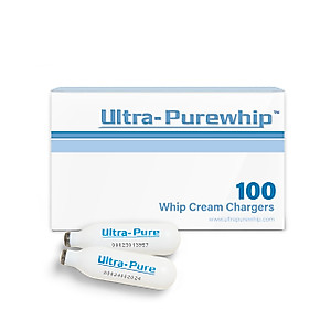 Creamright Ultra-Purewhip 100-Pack N2O Whipped Cream Chargers