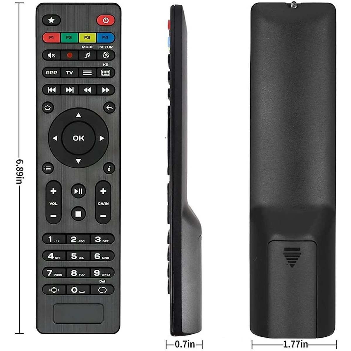 Amiroko Replaced Remote Control for All MAG IPTV Set-Top Box, Compatible with All MAG Series Box