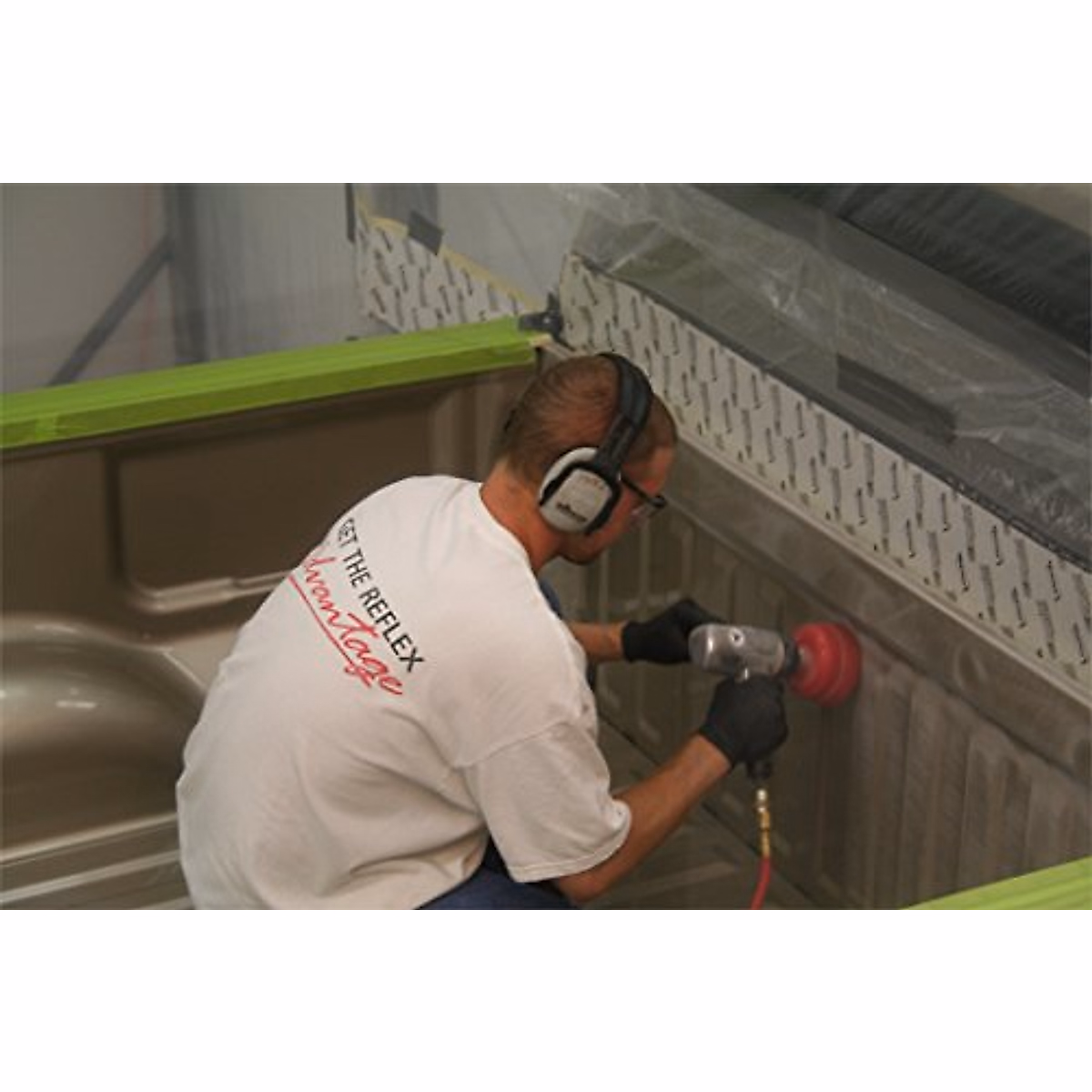 6" Cup Brush, Nylon Filament, 5/8"-11 Thread, 2500 max.RPM