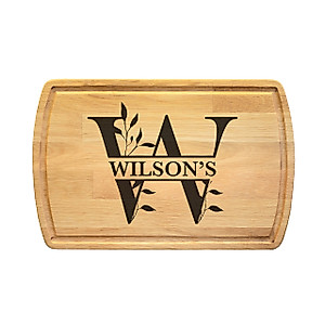 Charcuterie Board | Personalized Cutting Board | Custom Cutting Board | Serving Board | Engraved Cutting Board | Custom Wedding Gift | Cutting Boards For Kitchen Dishwasher Safe (Arched)