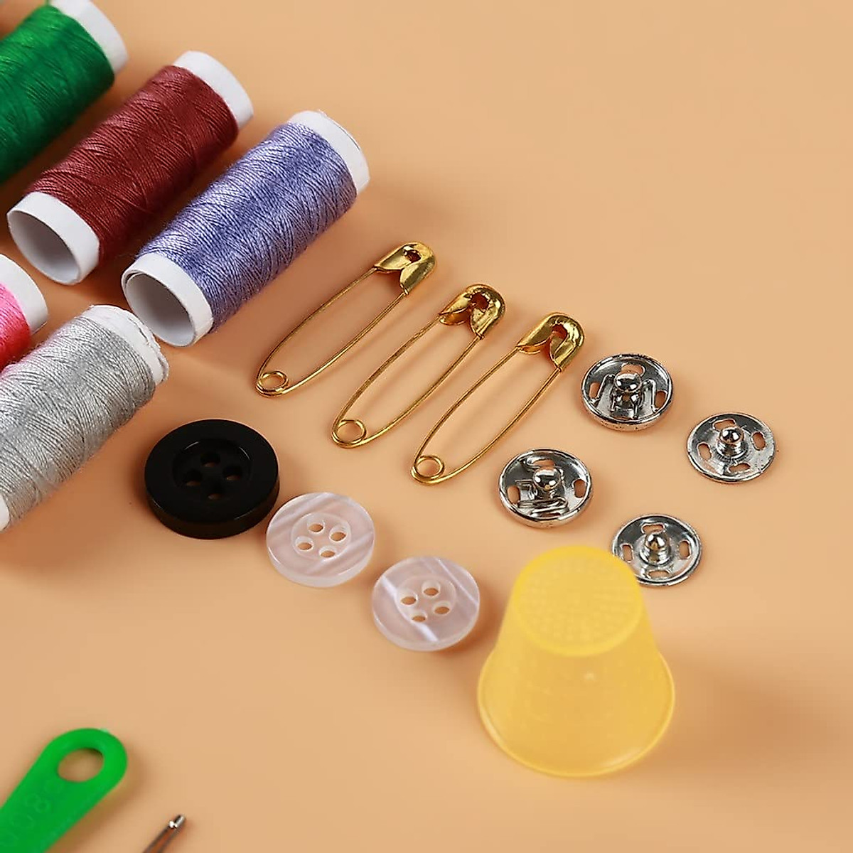 IRDFWH Sewing Kits DIY Multi-Function Box Set Hand Quilting Stitching Embroidery Thread Accessories