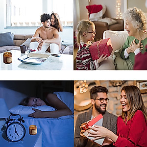 UOMNICUE Scented Candles,7oz Glass Jar Candles for Home Bedroom Scented, Handmade Natural Soy Wax Scented Candle Gift for Women,Romantic Aromatherapy Candle Valentines Day,Mother's Day Gifts for Her