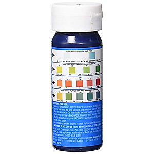 Baquacil 84396 4-Way Test Strips Swimming Pool Water Testers, 25 ct