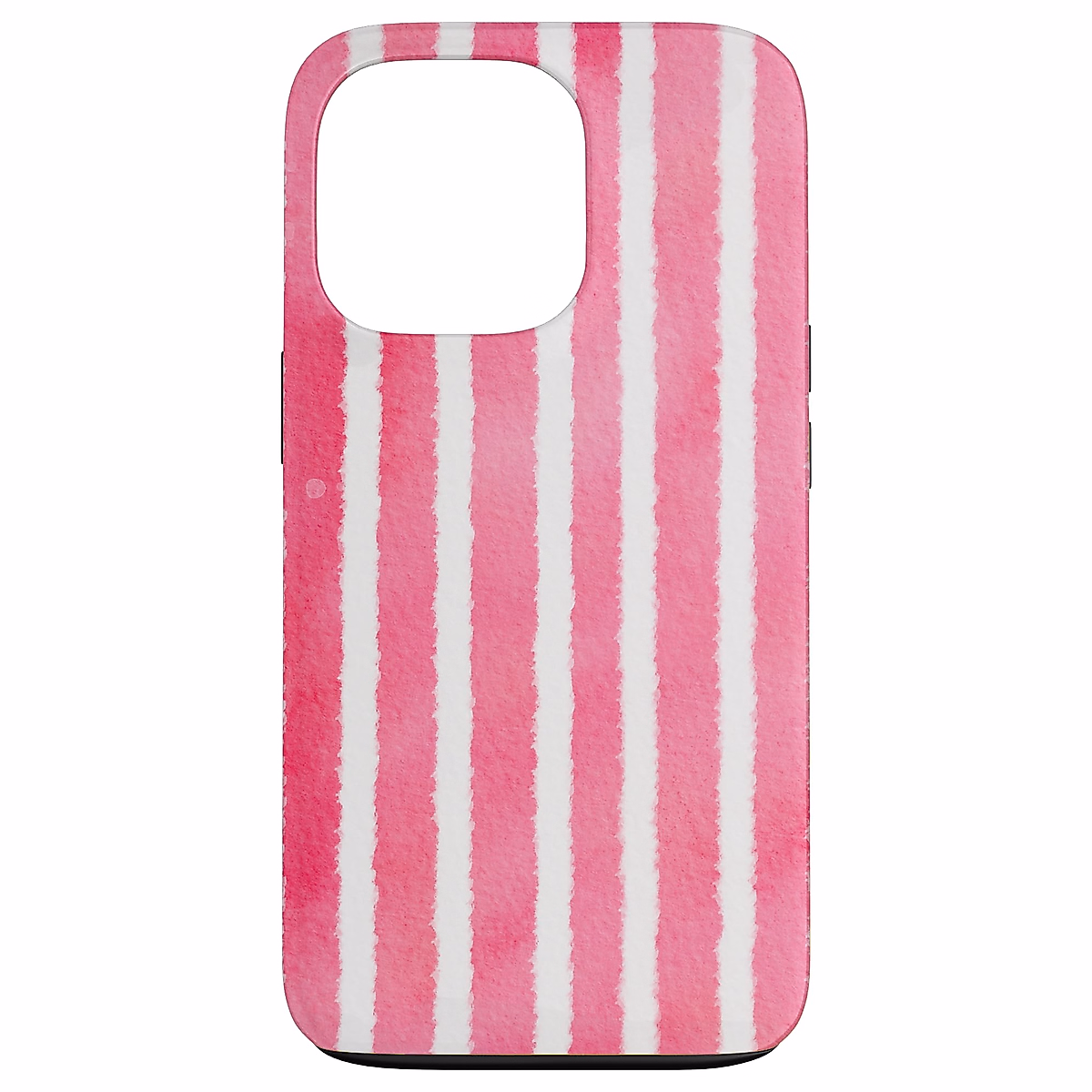 iPhone 13 Pro Retro Beach Pattern For Summer Women Pastel Pink Striped Case