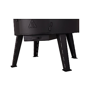 Wood Fire Oven Uchag for Kazan (furnace) Oven Stove for Making Pilaf 12.7-qt. (12 L) Cast-Iron Frying Pan with Glass Lid Cast Iron Asian Cauldron Camping Wok Cooking Pot Kitchen Pot