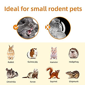 Niteangel Natural Bamboo Chew Toys for Rabbits, Chinchilla, Guinea Pigs and Other Small Animals