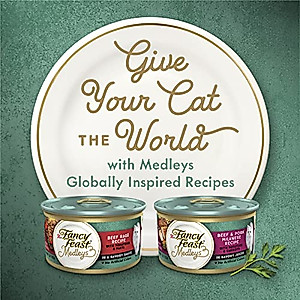 Purina Fancy Feast Medleys Beef & Pork Milanese with Carrots & Potatoes in Savory Juices - 3 oz. Can