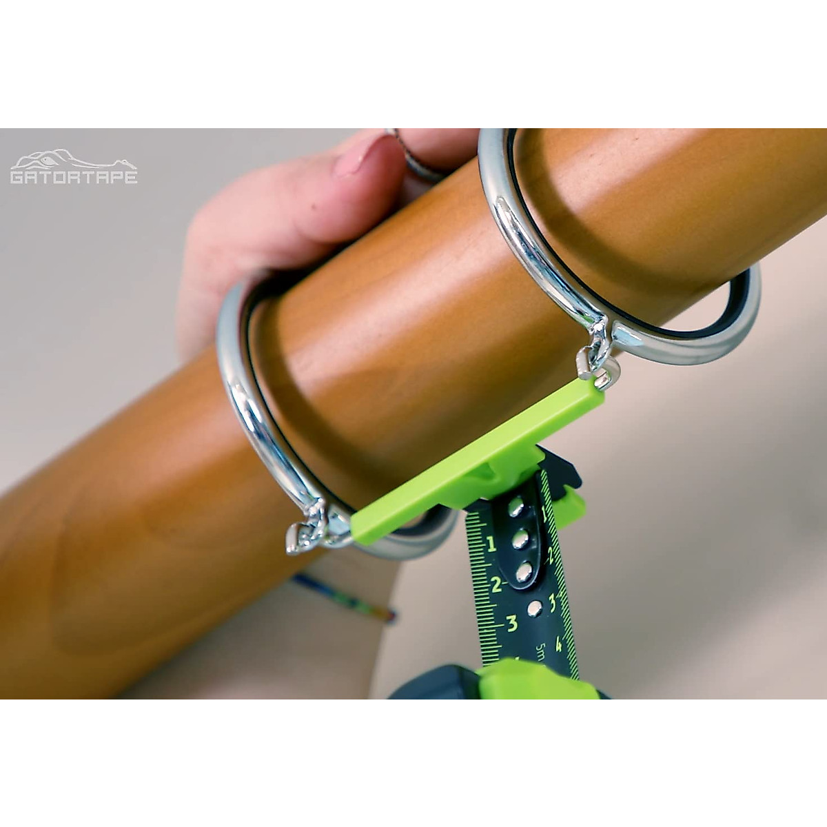 GATORTAPE Curtain Claw for Precision Curtain Drop Measurements