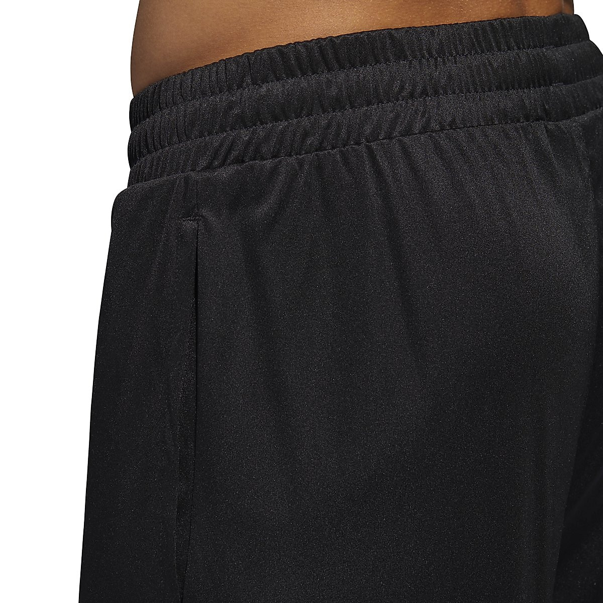 adidas Men's Basketball Crazylight Shorts, Black/White, Small