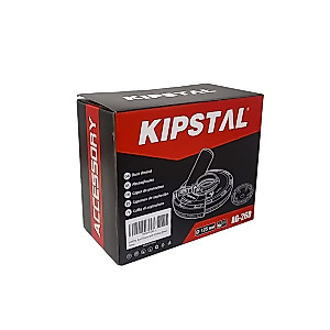 KIPSTAL Dust Shroud for Angle Grinder tool 4.5"/5"(115/125mm) Universal Dust Collector attachments and Diamond Cup Grinding Wheel 5-Inch X 1 PCS
