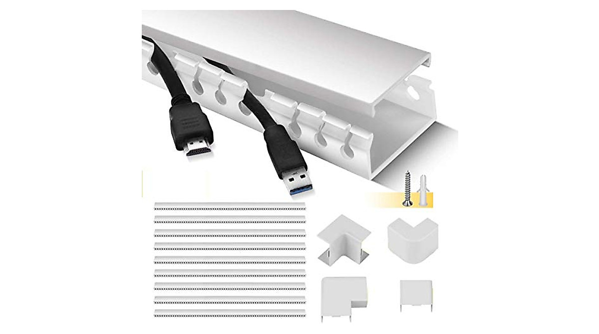 Stageek Cable Raceway Kit for Easy Wire Management and Concealment