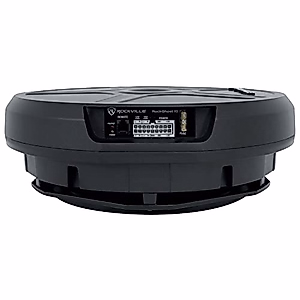 Rockville RockGhost V2 Powered 11" 800w Car Subwoofer Fits Inside Spare Tire,Black