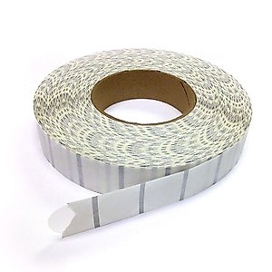 Wafer Seals, 1 inch Diameter, Frosted Clear Translucent Labels, Great to Seal Folded Self-Mailers, Booklets and Catalogs (Roll of 5,000)