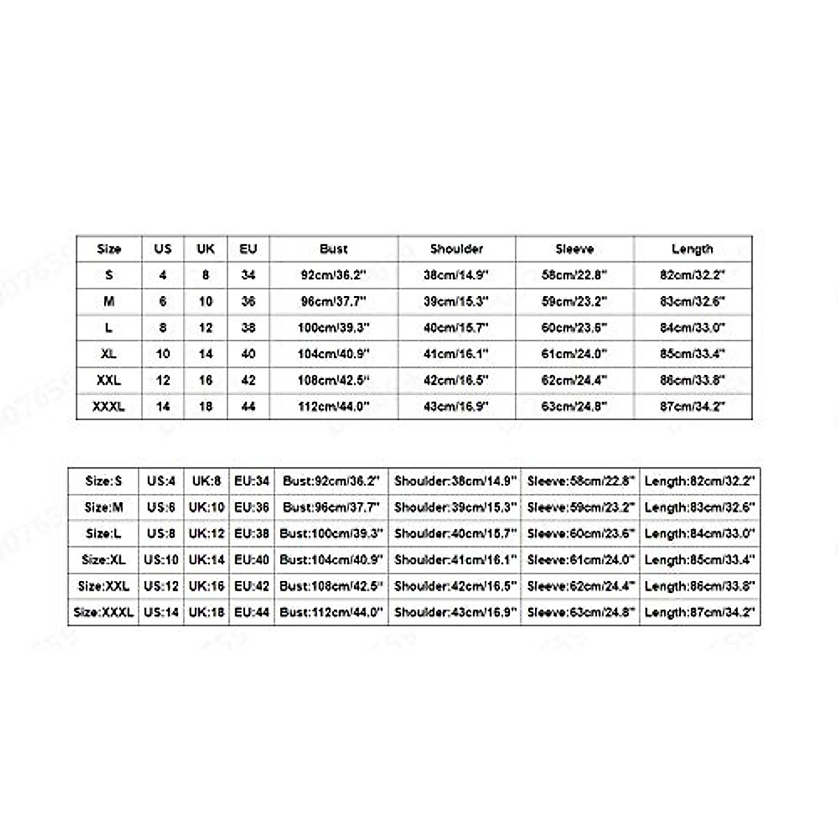 UOFOCO Womens Warm Faux Fur Coat Ladies Solid Jacket Winter Gradient Parka Outerwear