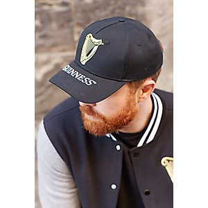 Guinness Harp Baseball Cap Black