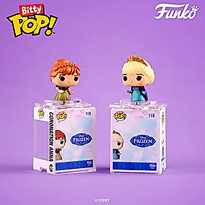 Funko Bitty Pop! Disney Princess Mini Collectible Toys - Cinderella, Snow White, Aurora & Mystery Chase Figure (Styles May Vary) 4-Pack
