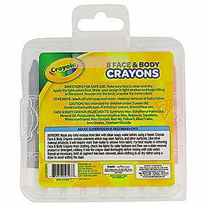 Crayola Face & Body Paint Crayons for Kids and Costumes
