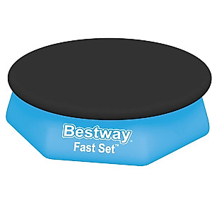 Bestway 58032 BW58032-21 Flowclear Cover for Fast Set Pools, Black