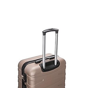 O ORNATE Luggage Sets 3 Piece Luggage Set - Hard luggage sets with spinner wheels and TSA Lock - Lightweight Expandable Suitcase Set (sizes 20",24",28") (champagne)