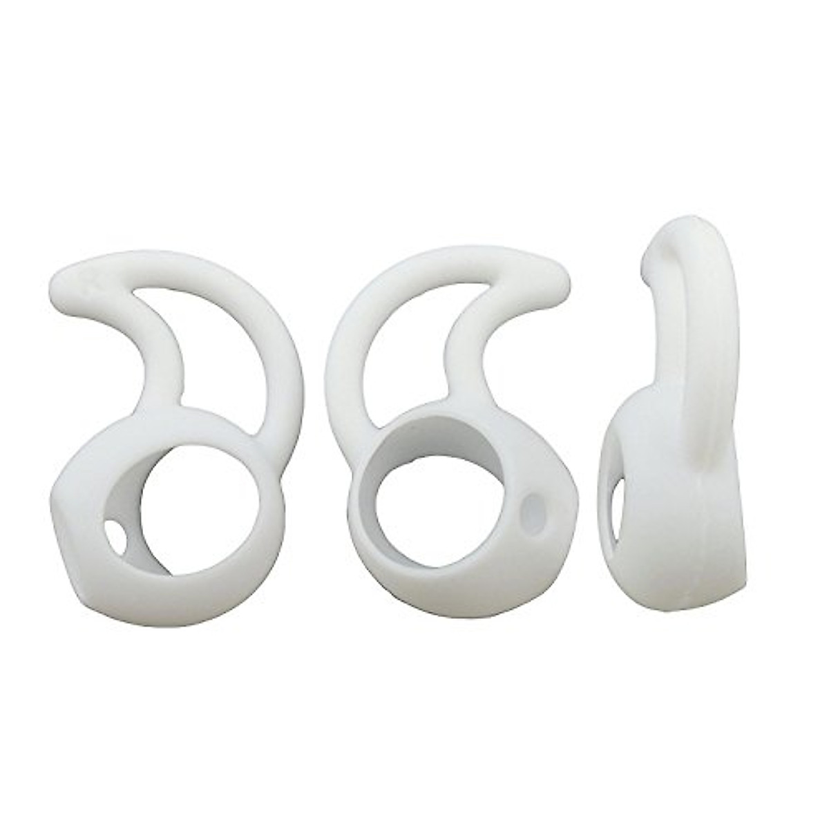 Zotech Replacement Covers and Hooks for Apple Airpods and EarPods 3 Pairs (White)