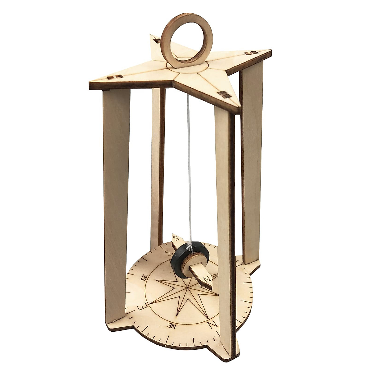 4in1 Anti-Gravity Maglev Educational Science Set for Kids. Perform Fun Experiments and Games by Transforming Magnets to Form a Plane, a Functional Compass, a Floating Arrow, or a Standing Pen