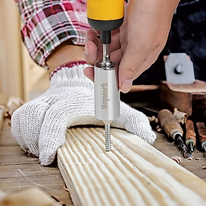 Heywork Universal Socket Tools Gifts for Men Dad, Birthday Gifts Super Socket with Power Drill Socket Adapter, Cool Gadgets for Men/Dad/Women/Husband 1/4"-3/4"（7-19mm）-Gift Box