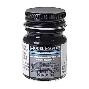 Testor Corp. MM F414290 Engine Black,1/2 Ounce Acrylic Paint