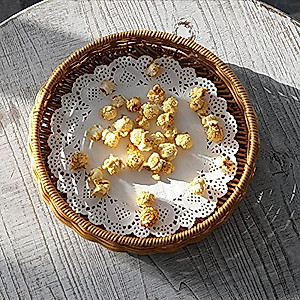 Serving Trays Serving Trays Round Trays Fruit Trays Multipurpose Trays Perfect for Coffee Tables Kitchen Restaurant Serving Food Home Decor Elegant Decorative Tray (Size : A)