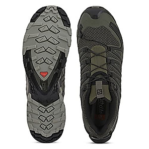Salomon XA PRO 3D v8 Trail Running Shoes for Men, Grape Leaf/Peat/Shadow, 10.5