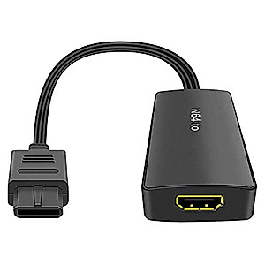 Do Not Apply Portable Adapter N64 to HDMI-Compatible Adapter Provide Signal Processing Flexible Gaming Experience