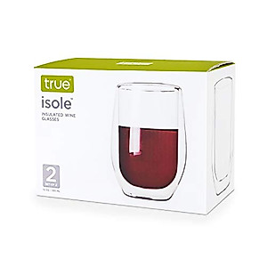 Double Wall Stemless Glass by True