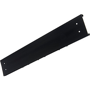 Carlisle FoodService Products Roll 'N Grip Plastic Broom Holder Wall Mount, Bathroom Organizer, Kitchen Organizer with Quick Release for Kitchen, Restaurant, Home, 1.75 Inches, Black, (Pack of 12)