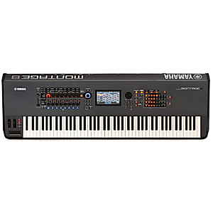 Yamaha Montage8 88-key Synthesizer Workstation, Black