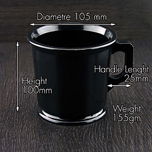 Classic Victorian Shaving Mug BARBER SHOP SHAVING SOAP OPAL SHAVING MUG, PLASTIC by Haryali London