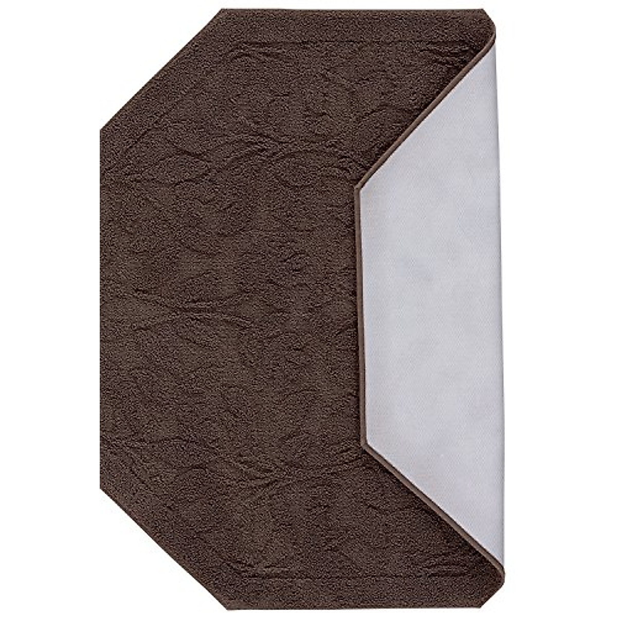 Mohawk Home Foliage Accent Rug, 4 ft 0 Octagon, Chocolate