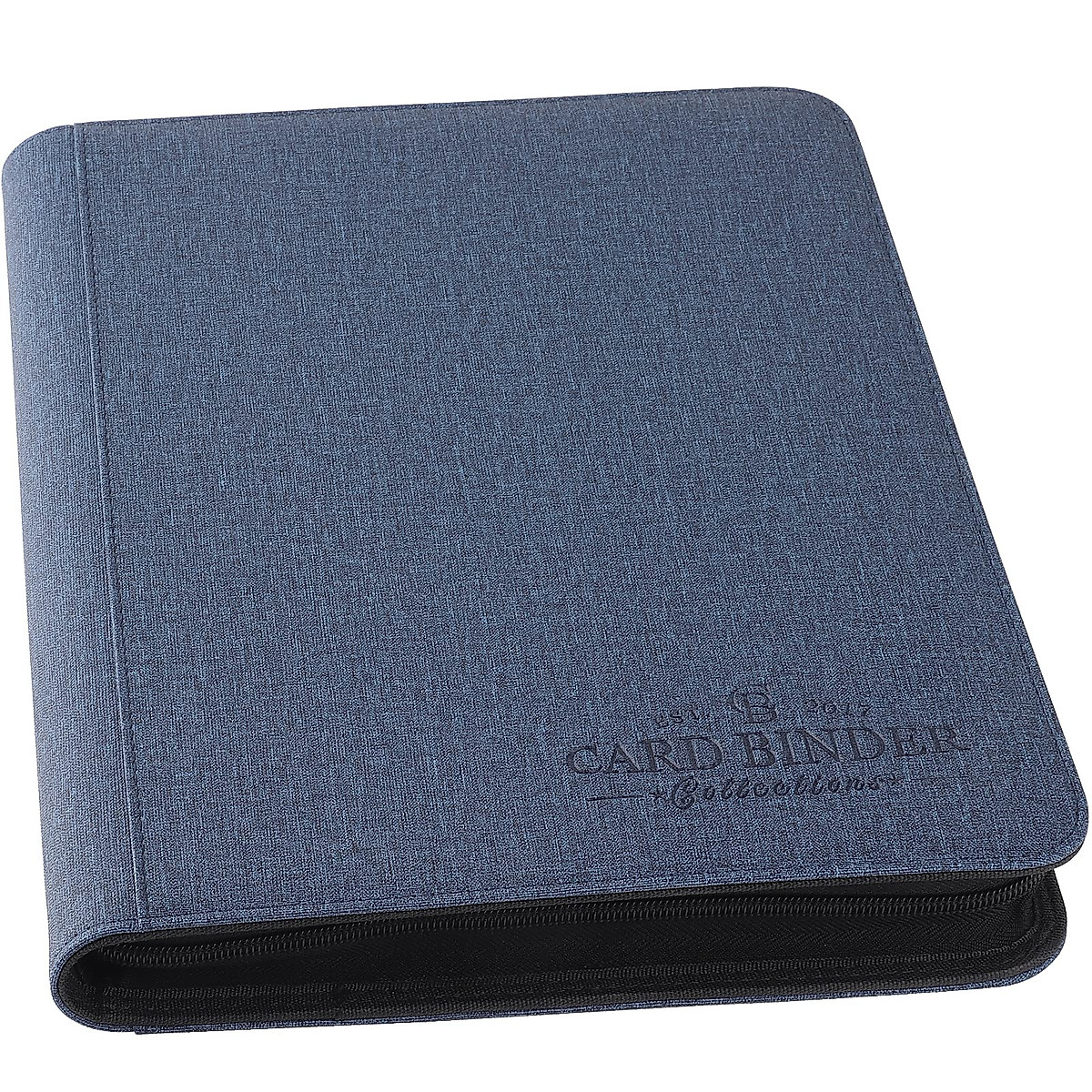 Foalgo Trading Card Binder, Card Collection Binder with 540 Side Loading Pockets, 9 Pocket Album Folder for TGC,MTG, Baseball Cards, Yugioh (Blue)