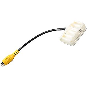 Strpump Rearview Backup Camera RCA Video Harness Adapter Compatible Fit for Jeep Wrangler JK OEM Radio (MyGIG) 2007-19 Jeep,2007-12 Dodge RAM, 2007-16 Chrysler (1)