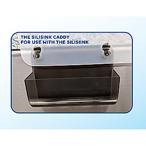Add-On SiliSink Sponge Caddy (Dark Gray PolyPropylene) - ONLY FOR USE WITH SILISINKS