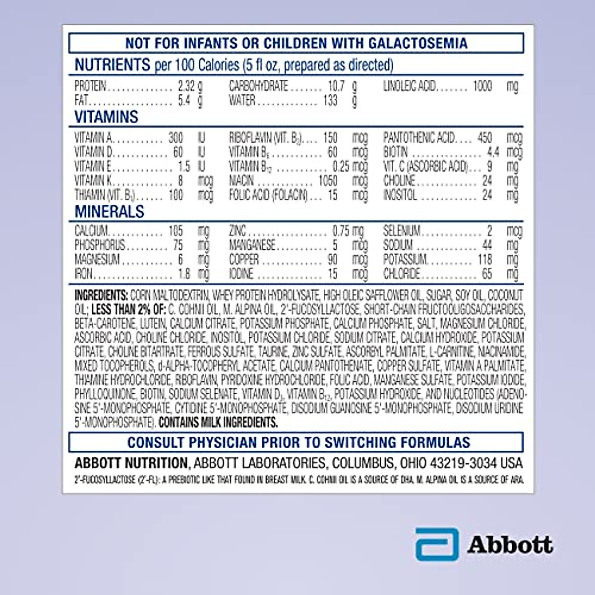 Similac Pro-Total Comfort Infant Formula with Iron, Gentle, Easy-to-Digest Formula, with 2'-FL HMO for Immune Support, Non-GMO, Baby Formula Powder, 29.8-oz Can, Pack of 6