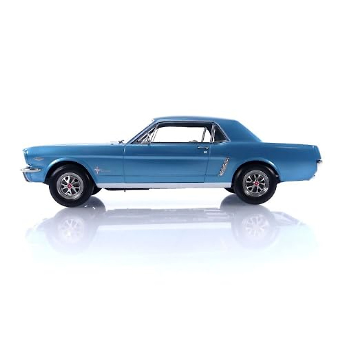 Norev - for Mustang Hard Top Coupe - 1965-1/18, Turquoise Metallic