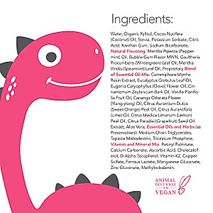 ORL Organic & Natural Bubblegum Toothpaste. Natural Safe Formula Uniquely Created to Clean Your Child’s Mouth, Helps Whiten Their Teeth Without Harmful Ingredients. Fluoride Free.