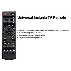 Universal Remote Control Replacement for Insignia TVs