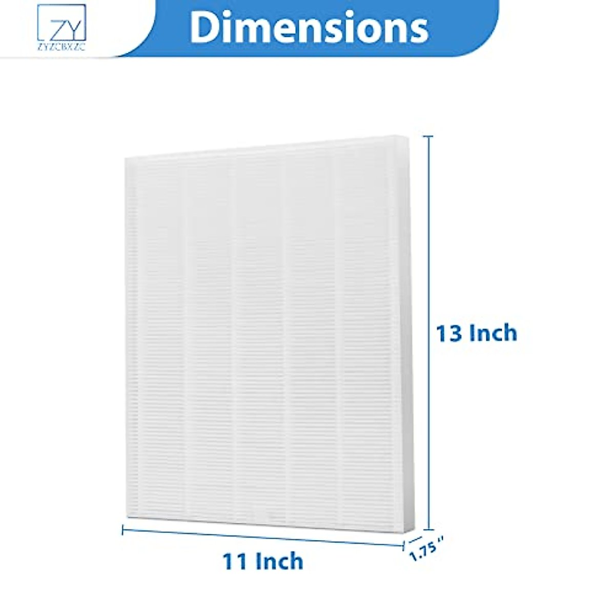 4 Pack C545 Replacement HEPA Filter Compatible with Winix C545 , Ture HPEA Filter S Only, Part number 1712-0096-00