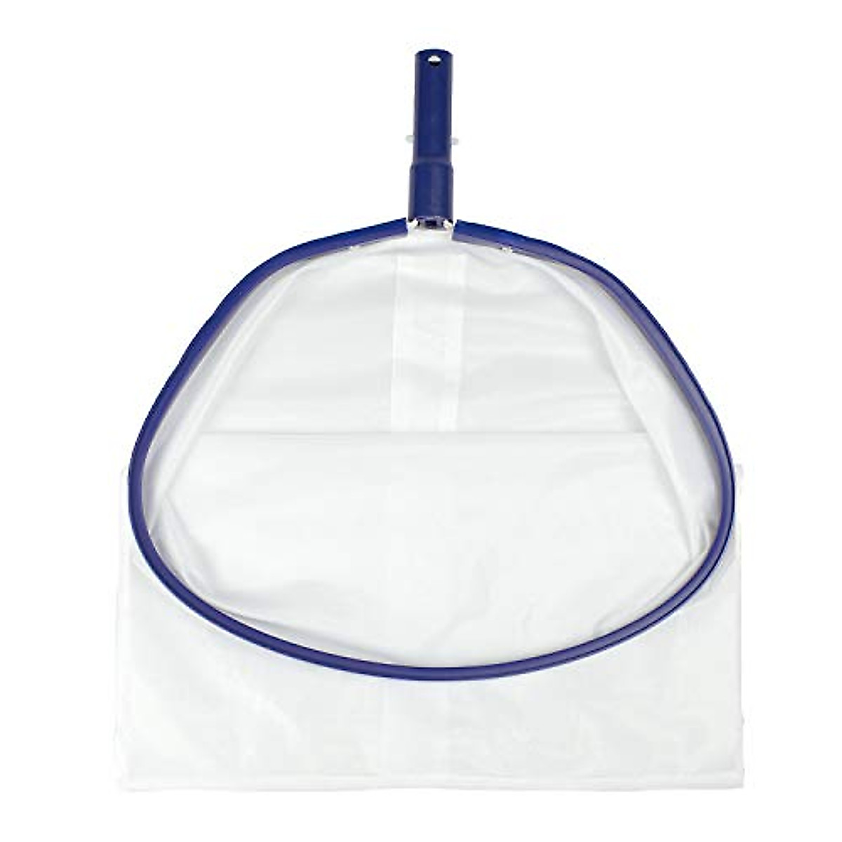 Poolmaster 21189 Finisher Swimming Pool Leaf Rake with Mesh Net, Classic Collection, Medium, White