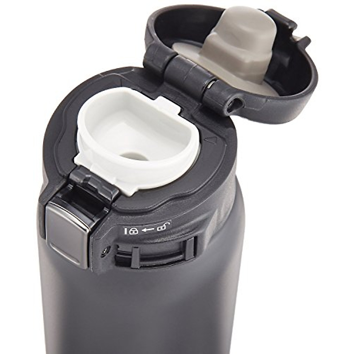 Zojirushi SM-SA60BA Stainless Steel Vacuum Insulated Mug, 1 Count (Pack of 1), Black, 20 oz.