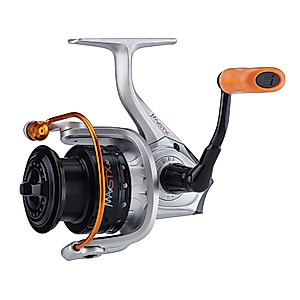 Abu Garcia Max STX SP20 Spinning Reel, Size 5 (1523236), 5 Ball Bearings + 1 Roller Bearing, Felt Front Drag, Max of 6.4lb | 2.9kg, Orange