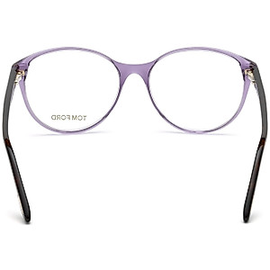 Tom Ford - FT 5403, Round, ACETATE/SILVER, women, LILAC (078 A), 54/15/140
