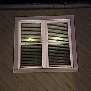 Amagic 24Pcs LED Taper Candles with Cream White Flickering Light, HP Candles Floating, Battery Operated Taper Candles, Handheld Electric candlesticks for Fireplace Church Party Christmas