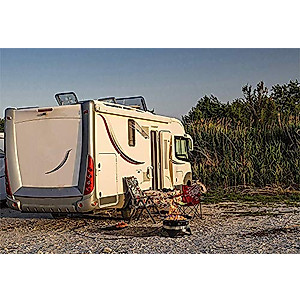 Outland Living 870 Premium Auto-Ignition Smokeless Outdoor Portable Propane Fire Pit with Cover & Carry Kit, 19-inch 58,000 BTU, Black